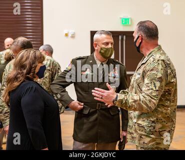 Utah National Guard change of responsibility ceremony 4-13-2017 Stock ...