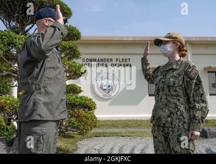 KADENA, Japan (May 3, 2021) Capt. Scott Hardy, Commander, Fleet ...