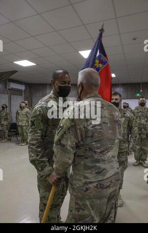 Col. Scott Desormeaux, the brigade commander of the Louisiana National ...