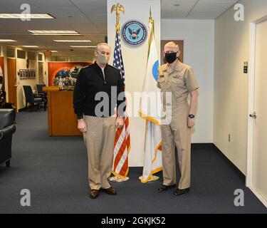 Adm. William Lescher, Vice Chief of Naval Operations, , touring Code ...