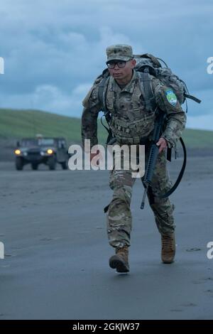 Alaska Army National Guard Spc. Chin Saefong, a plumber with the 207th ...