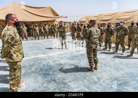 Servicemembers of the 332 Air Expeditionary Wing's Expeditionary Civil ...