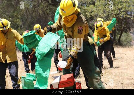 California National Guardsmen from Joint Task Force Rattlesnake, Fresno ...