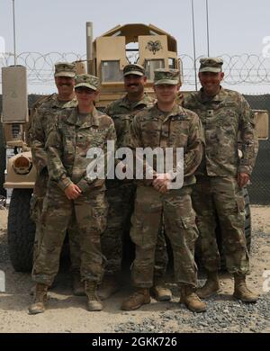 U.S. Army Spc. Charles Mulcahy, combat medic, assigned to 3-172 ...