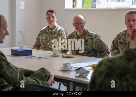 TALLINN, Estonia — Estonian Defence Force chaplain, Capt. Ago Lilleorg ...