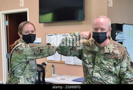 Senior Airman Ruth-Ann Bell, a weather forecaster from the 203rd ...