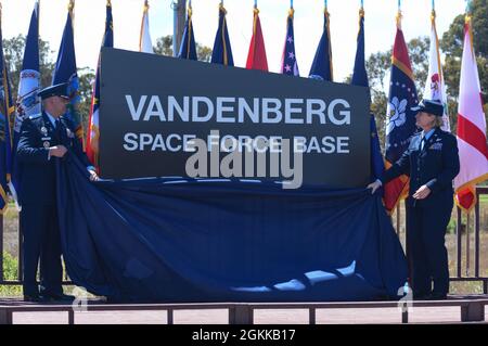 Col. Anthony Mastalir, Space Launch Delta 30 commander, takes the oath ...
