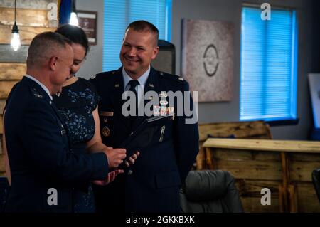 Col. Chad Gallagher, Air Force Global Strike Command security forces ...