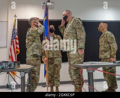 Brig. Gen. Daniel Tulley, 379th Air Expeditionary Wing commander, Col ...