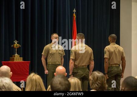 Colonel Teague A. Pastel, commanding officer, Marine Barracks ...