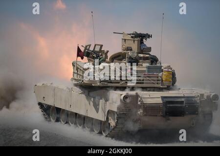 An Abrams firing illustrates the force brought to bear with the main ...
