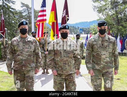From left, U.S. Army Col. Brian Eifler, the commander of the 3rd ...
