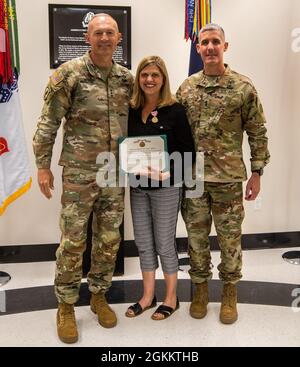 Lt. Gen. Randy George, commanding general of I Corps, and his wife ...