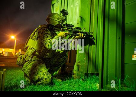The Marines of 3rd Combat Engineer Battalion utilize high explosives ...