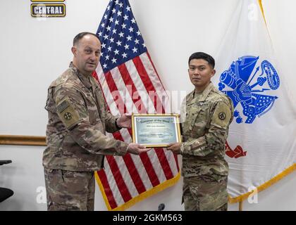 Brig. Gen. Justin Swanson, deputy commanding general, 1st Theater ...