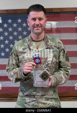 82nd Sustainment Brigade commander Col. Chris Sharpsten and Massena, N ...