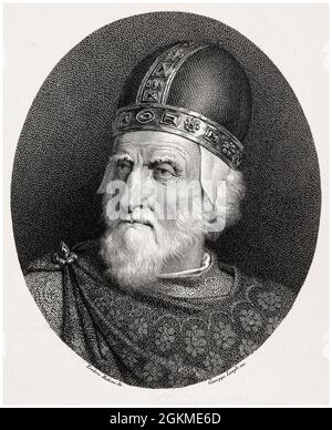 Charlemagne / Charles the Great, 748 - 814 AD, King of the Franks and ...