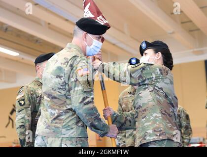 U.S. Army Lt. Col. Elizabeth Curtis, deployed in support of Combined ...