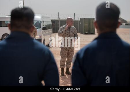 U.S. Marine Brig. Gen. Farrell J. Sullivan, the commander of the Naval ...