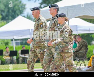 Command Sgt. Maj. Bryan Barker gives his remarks and welcomes the new ...