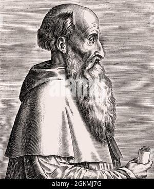 Cardinal Pietro Bembo (1470-1547), Italian Scholar, portrait painting ...