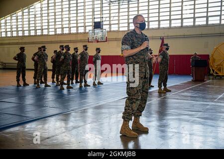 U.S. Marine Corps Col. Jeffrey Kenney 6th Marine Regiment commanding ...