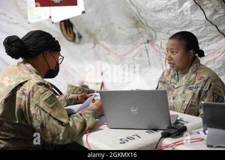 Col. Jennifer Marrast-Host, commander of the Combat Support Hospital ...