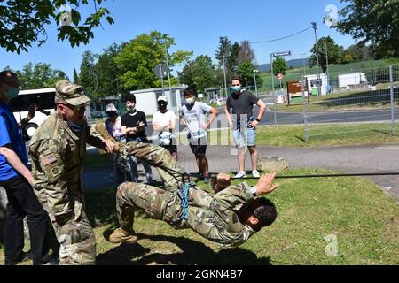 The Wiesbaden High School Junior Reserve Officers Training Corps Color ...