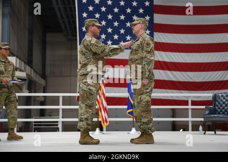 Col. Jeremy Fields, 319th Reconnaissance Wing vice commander, speaks ...