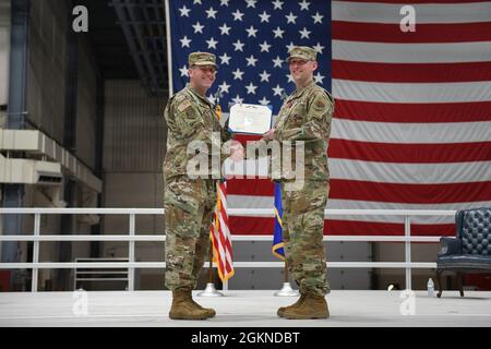 Col. Jeremy Fields, 319th Reconnaissance Wing vice commander, speaks ...