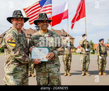 Lt. Col. Patrick Sullivan, commander, 1st Armored Brigade Combat Team ...