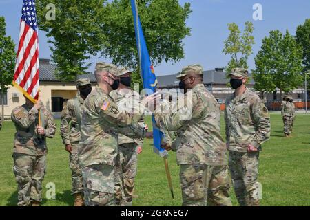 Col. Mark A. Denton, commander of the 207th Military Intelligence ...