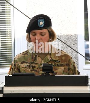 U.S. Army Lt. Col. Gretchen J. Gardner, Allied Forces North Battalion ...