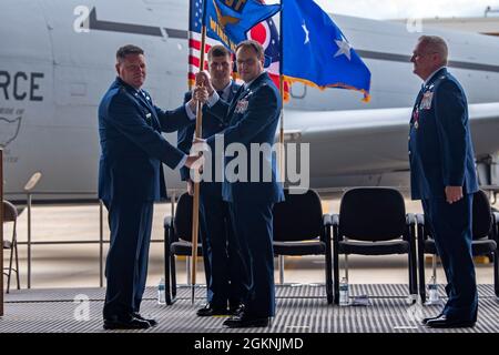 A change of command ceremony is held at Rickenbacker Air National Guard ...