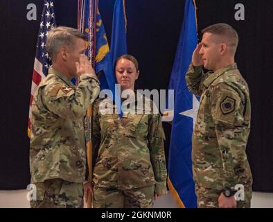 Brig. Gen. Daniel Tulley, 379th Air Expeditionary Wing commander ...