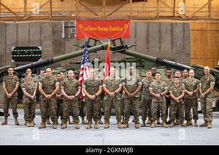 Lieutenant Colonel Micheal Graham, outgoing commanding officer, 1st ...