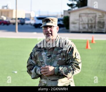 Soldiers from the 647th Regional Support Group (Forward), Fort Bliss ...