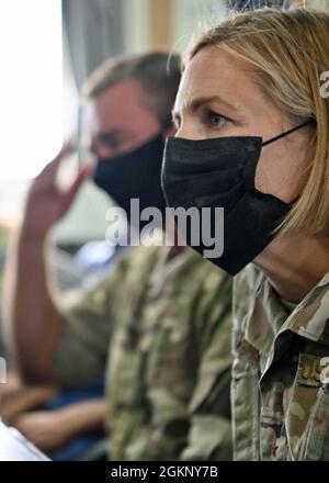 Brigadier General Jennifer Short and Brigadier General Alan Lister from ...