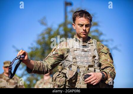 Sgt. Daniel Horning, an intelligence analyst assigned to Headquarters ...