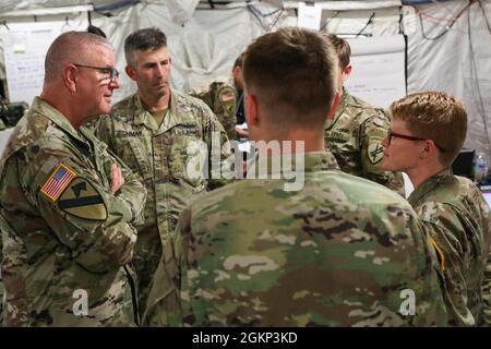 Maj. Gen. Jeffrey Coggin, commanding general of U.S. Army Civil Affairs ...