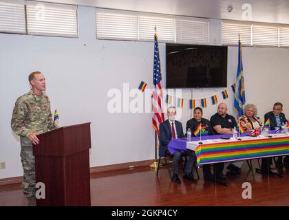 U.S. Air Force Col. Benjamin Schill, the 149th Fighter Wing Operations ...
