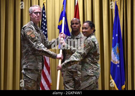 Lt. Col. Joy Spillers, outgoing 39th Healthcare Operations Squadron ...