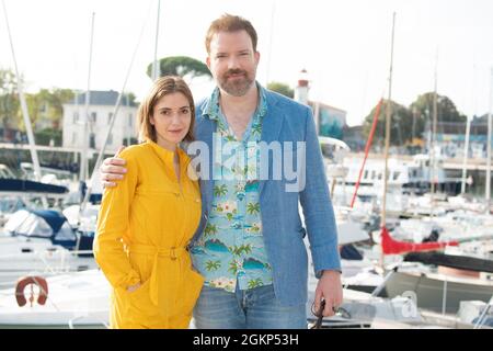 Vincent Deniard, Maud Wyler attend the Qu est ce qu on va faire ...