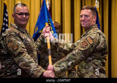 Lt. Col. Alexander Liggett, incoming 39th Security Forces Squadron ...