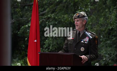 82nd Airborne Division Brigadier General Neil A. Den-McKay Stock Photo ...