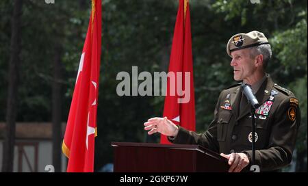 U.S. Army Col. Lawrence Ferguson, departing Deputy Commanding General ...