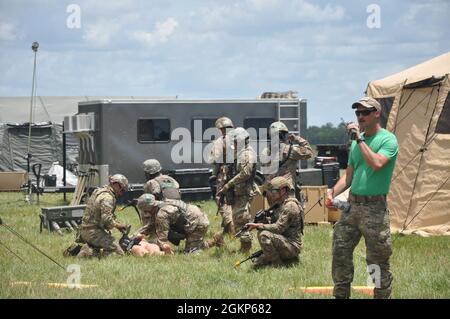 Members of the 5th Combat Communications Squadron, Robins Air Force ...