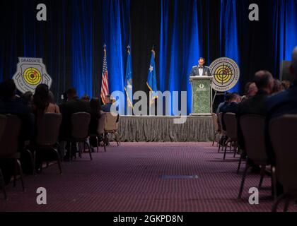 U.S. Air Force Col. Jack R. Arthaud, 33rd Fighter Wing commander, left ...