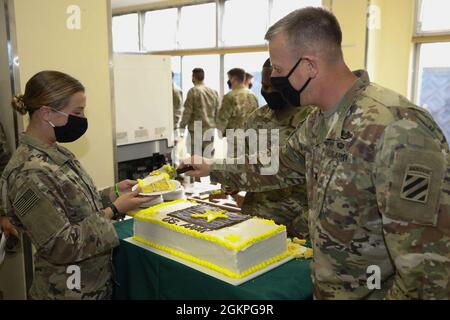 U.S. Army Lt. Col. Daniel Pecha, the commander of 1st Battalion, 28th ...