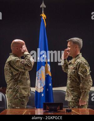 Brig. Gen. Gerald Donohue, incoming 379th Air Expeditionary Wing ...